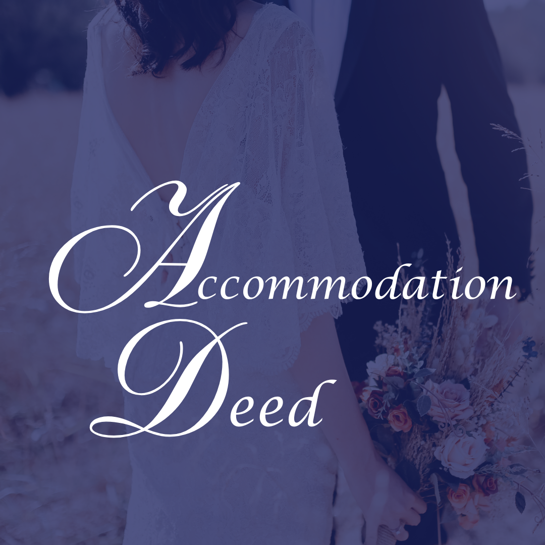 Accommodation Deed